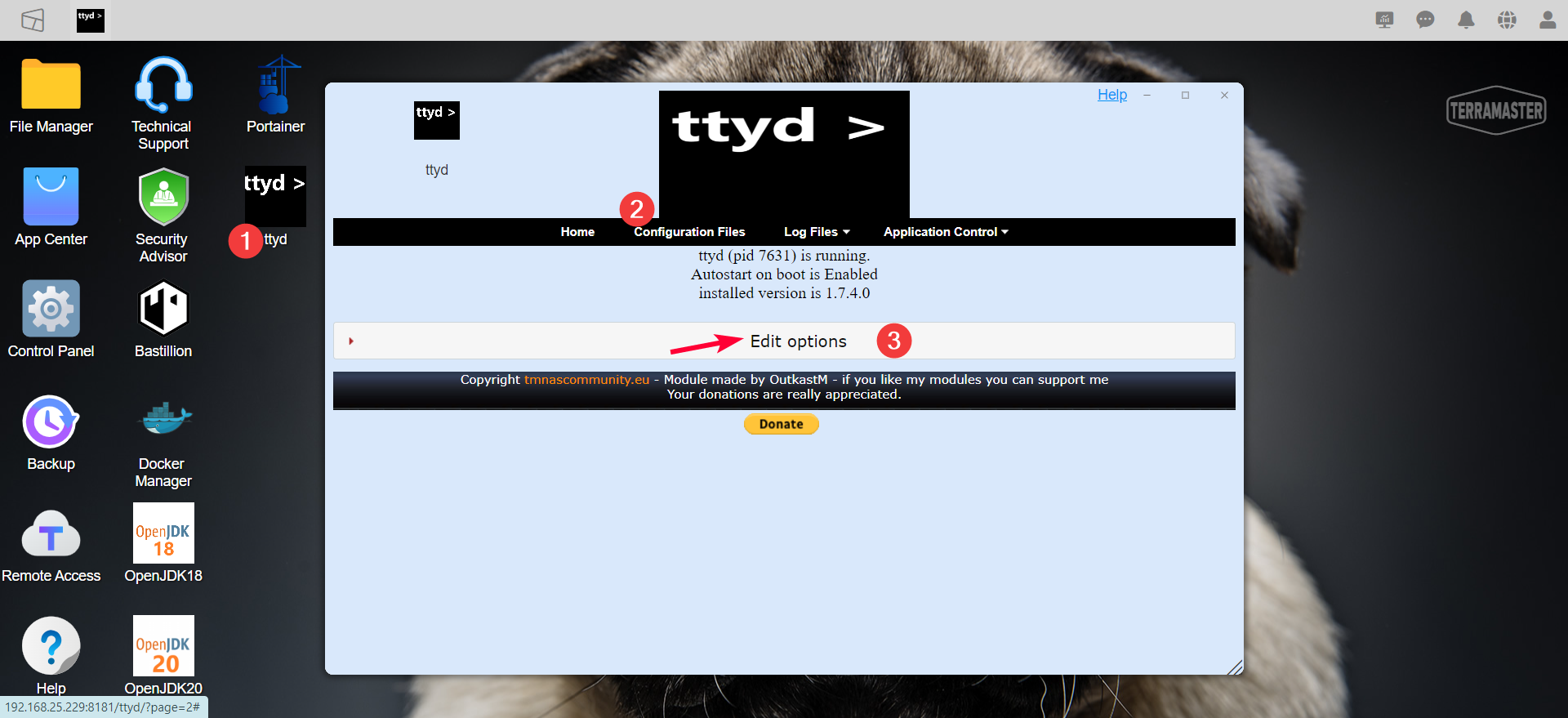 How to install and use ttyd app (share your terminal over web) – TerraMaster Community Place